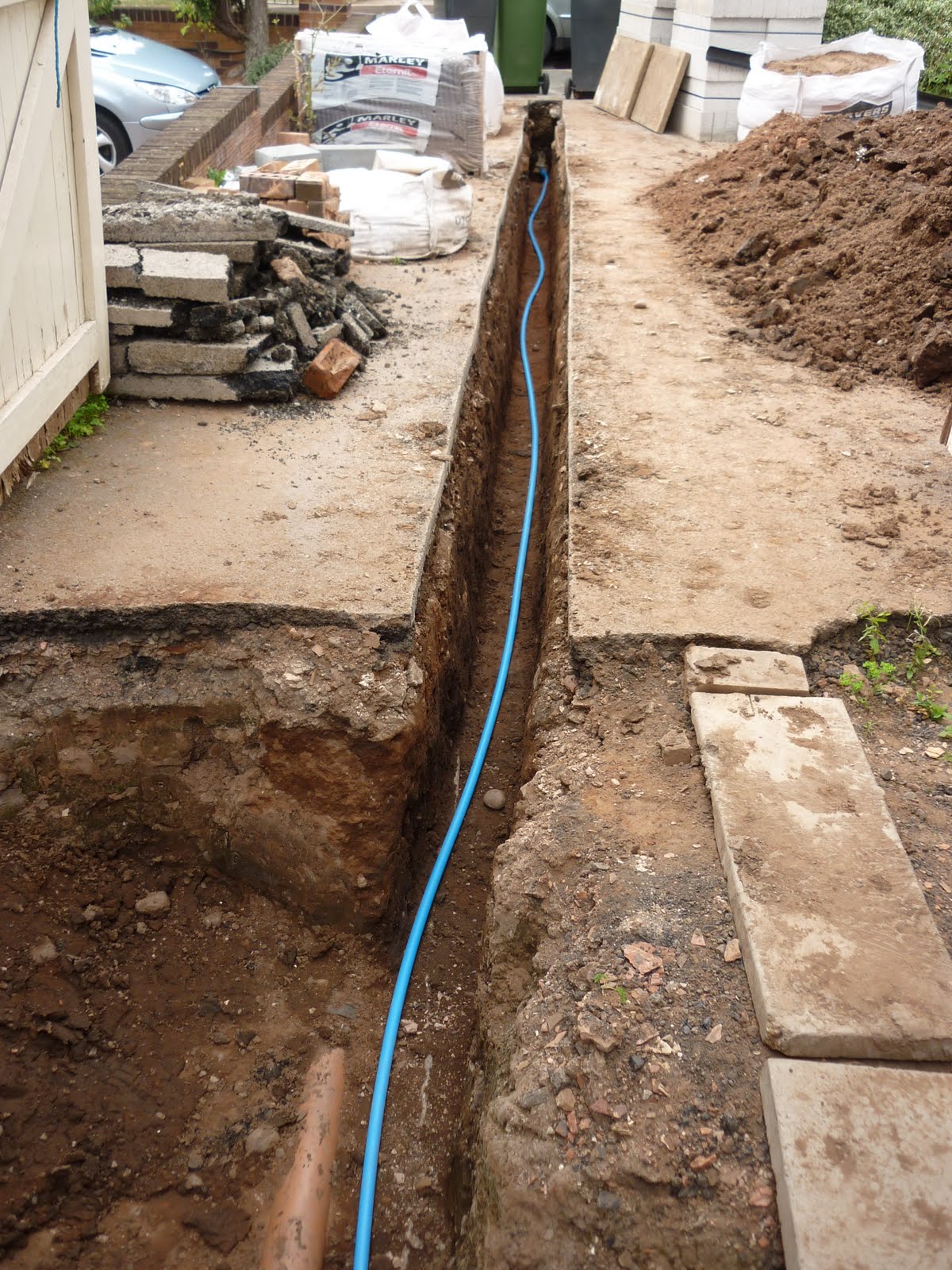 Hillside Renovation: 21. Water main
