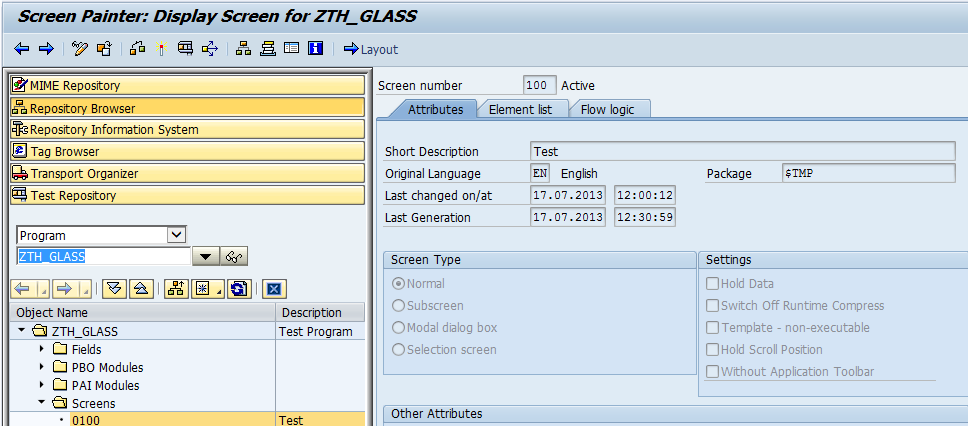 SAP ABAP Central: Water Puzzle Game in SAP using Dialog Program