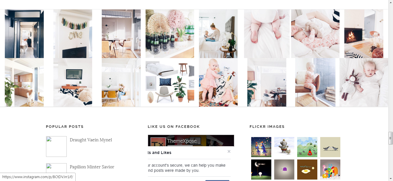 Minimal Clean Blogger Template Free Download