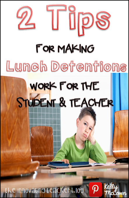 The "IT" Teacher Blog: Lunch Detentions: Reflection Prompts for your ...