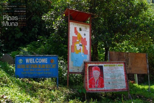 Mainit Sulfuric Hot Spring in Maco, Compostela Valley