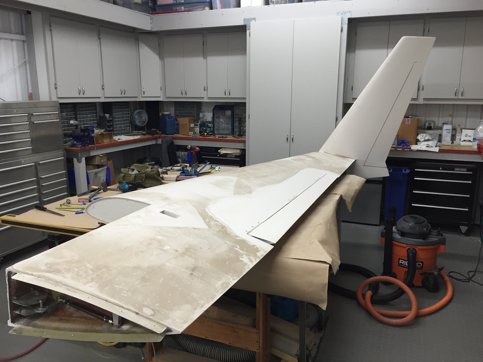 Long-EZ N159BB: Rigging