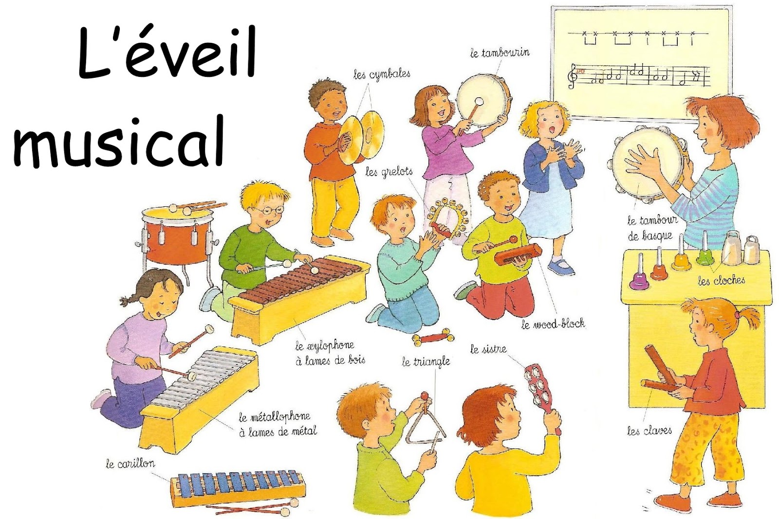 Association Lunisson: Stages d éveil musical