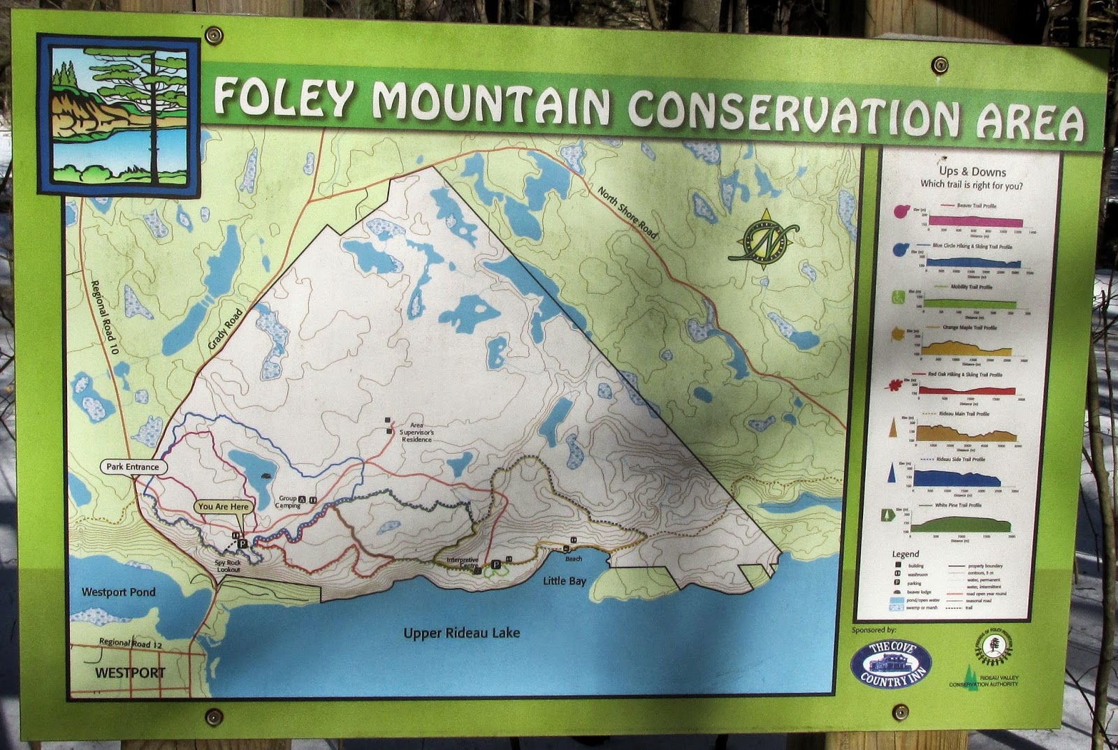 The Passionate Hiker: Foley Mountain Trails