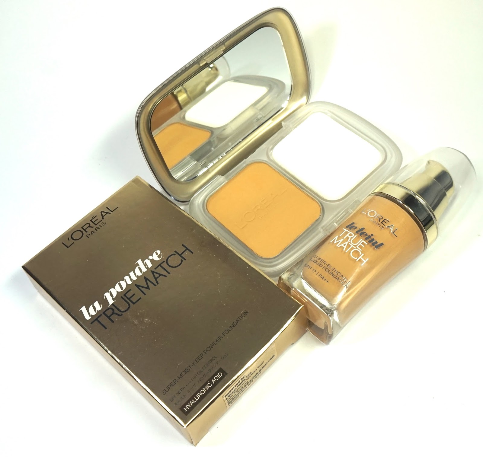 L'Oreal La Poudre True Match Powder Foundation and Le Teint True Match ...