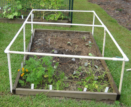Using Pvc Pipe Cold Frame Gardening