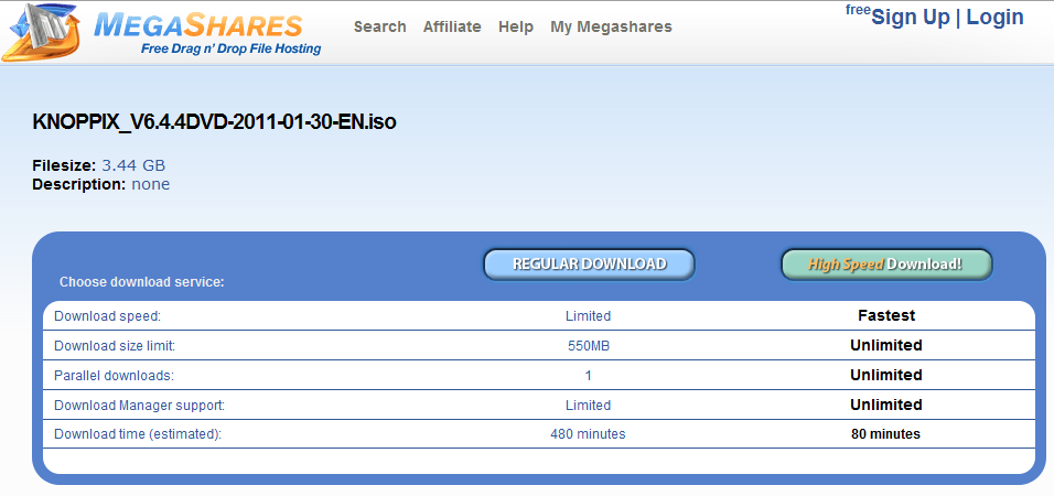Megashares Tutorials