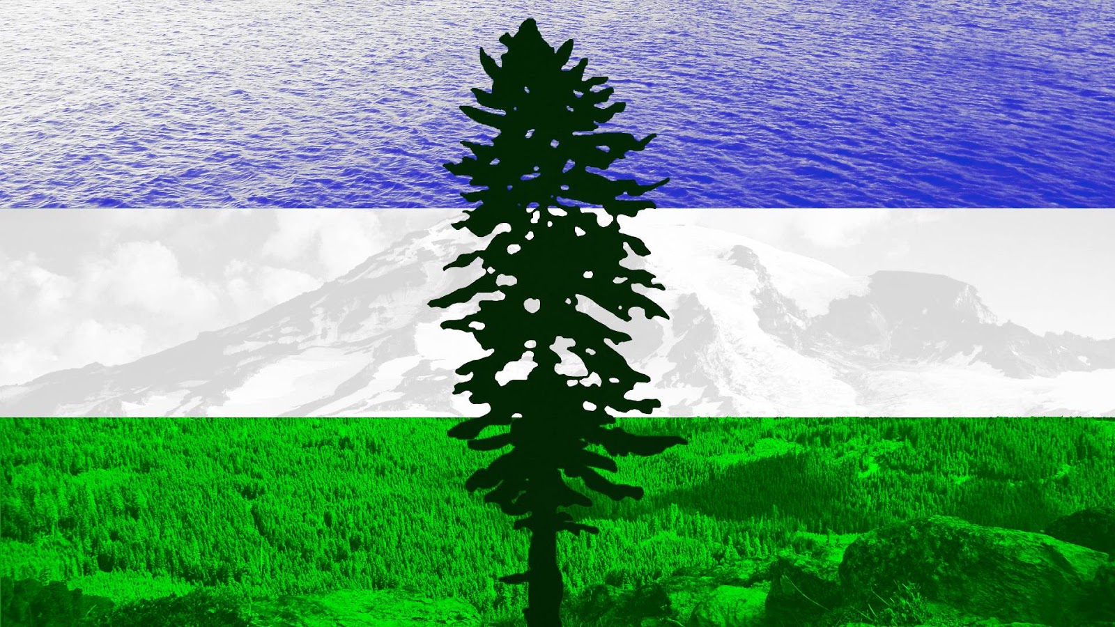 CalExit + State of Jefferson = Ecotopia!
