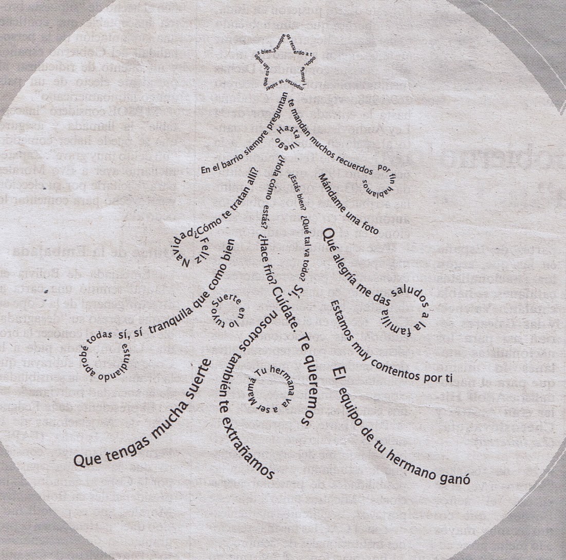 Mi mano verde: Caligramas