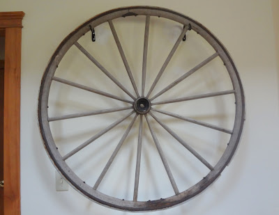 Hardly Housewives: Wagon Wheel on the Wall