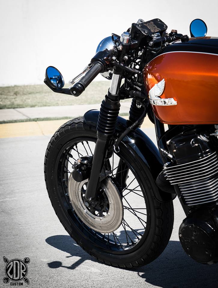 CB 750 Cafe Racer ZDR Custom Moto - RocketGarage - Cafe Racer Magazine