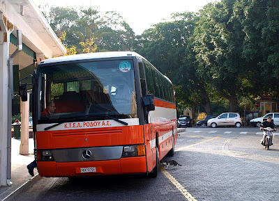 The traveler's drawer: KTEL RODOU / ΚΤΕΛ ΡΟΔΟΥ (Rhodes, Greece). Bus Nº ...