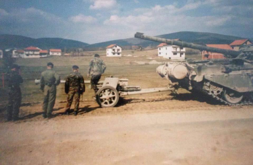 oldSarges Wargame and Model blog: Pak 75 in use during the Bosnia war.