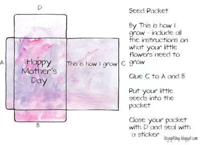 litsje: Mother's Day Seed Packet Printables
