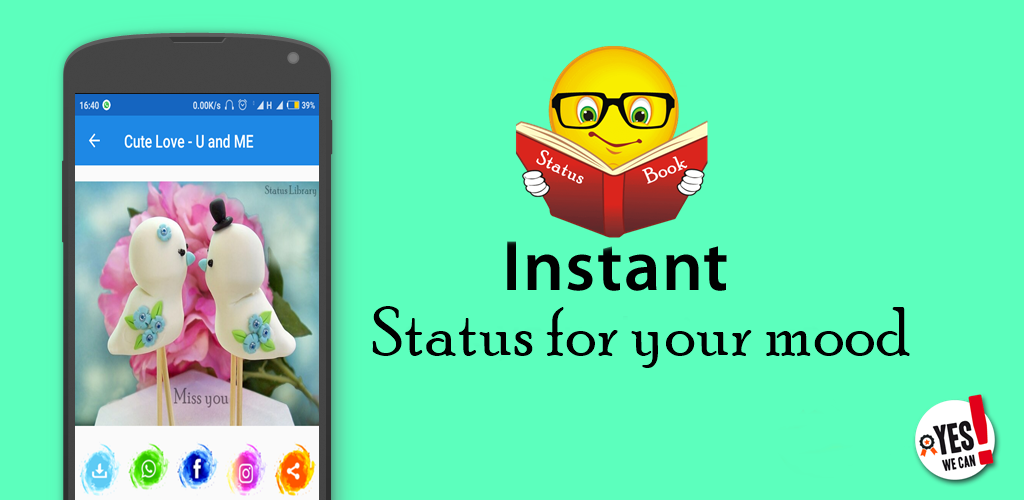 Android : Status Book - Status Library