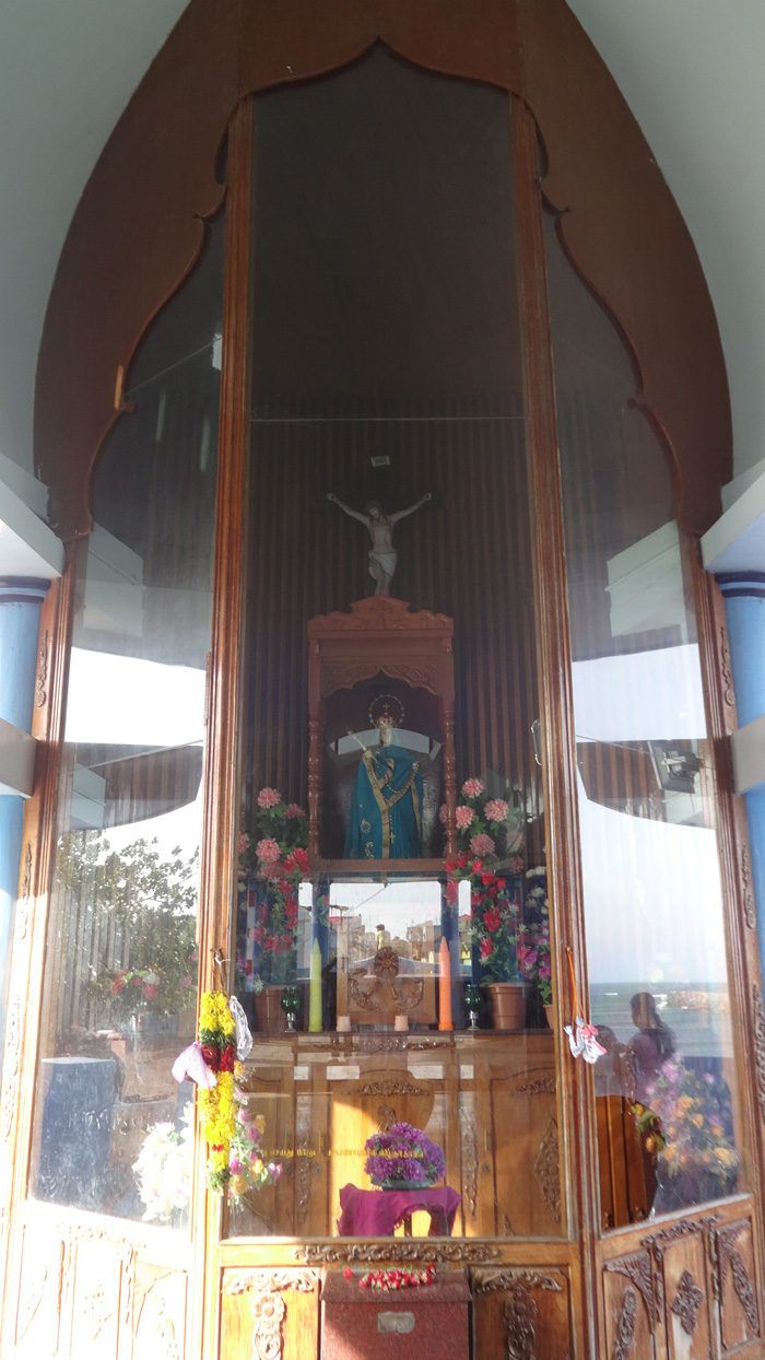 Tamilnadu Tourism: Kappal Matha Church, Uvari, Thirunelveli