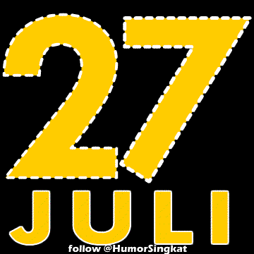 July 27, 2013 Kalender animasi Harian | Display Picture BBM