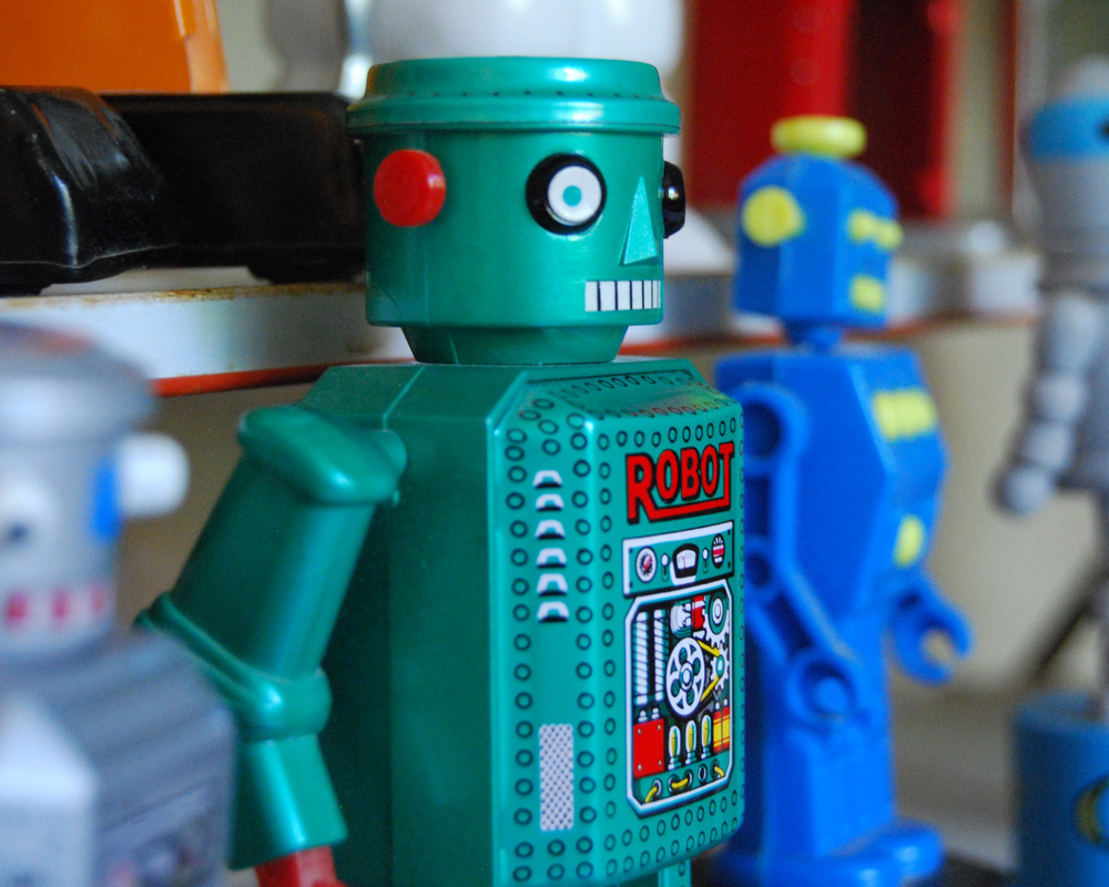 The Copycat Collector: COLLECTION #53: Toy Robots!