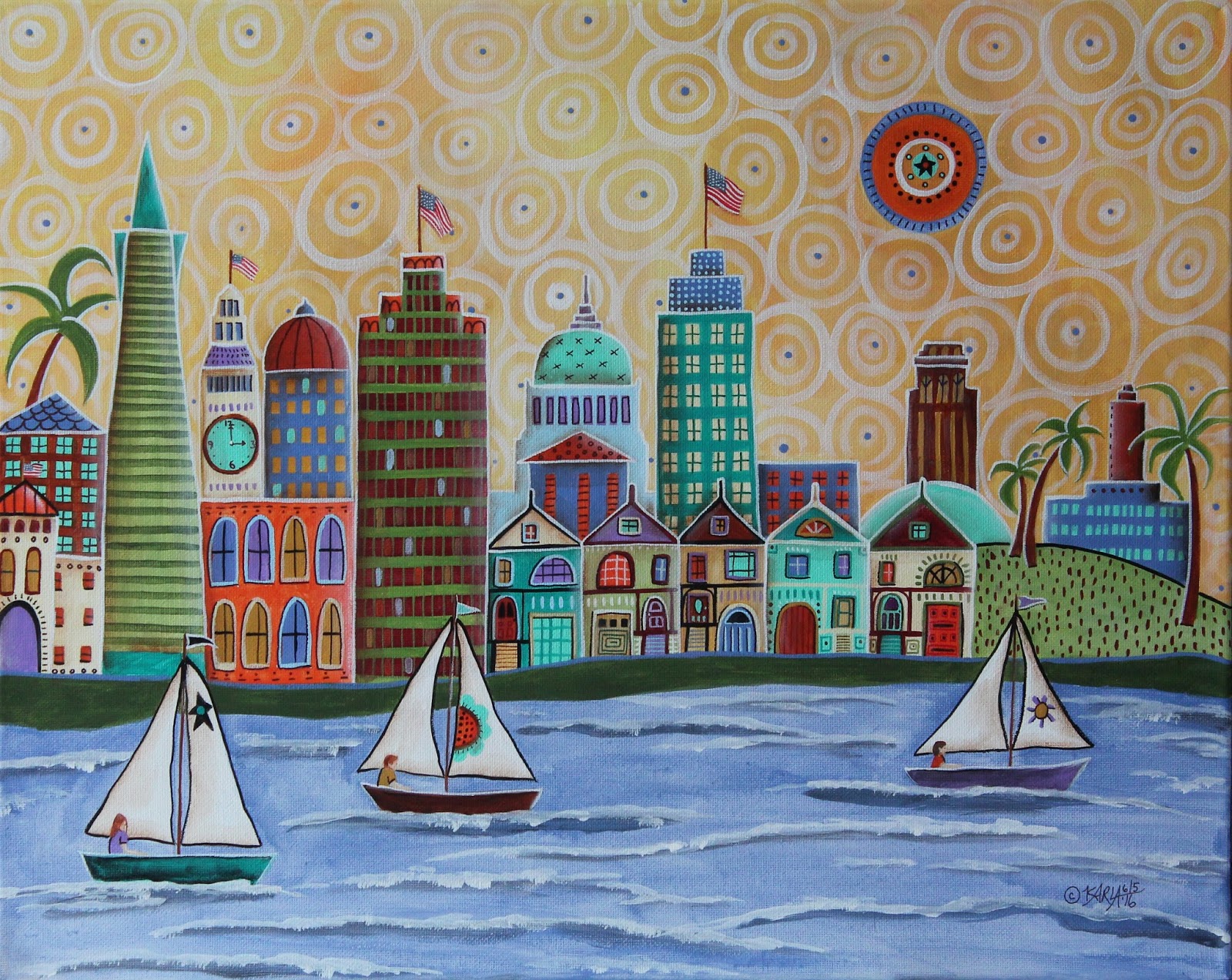 karla gerard art: NEW ORIGINAL PAINTINGS!!!