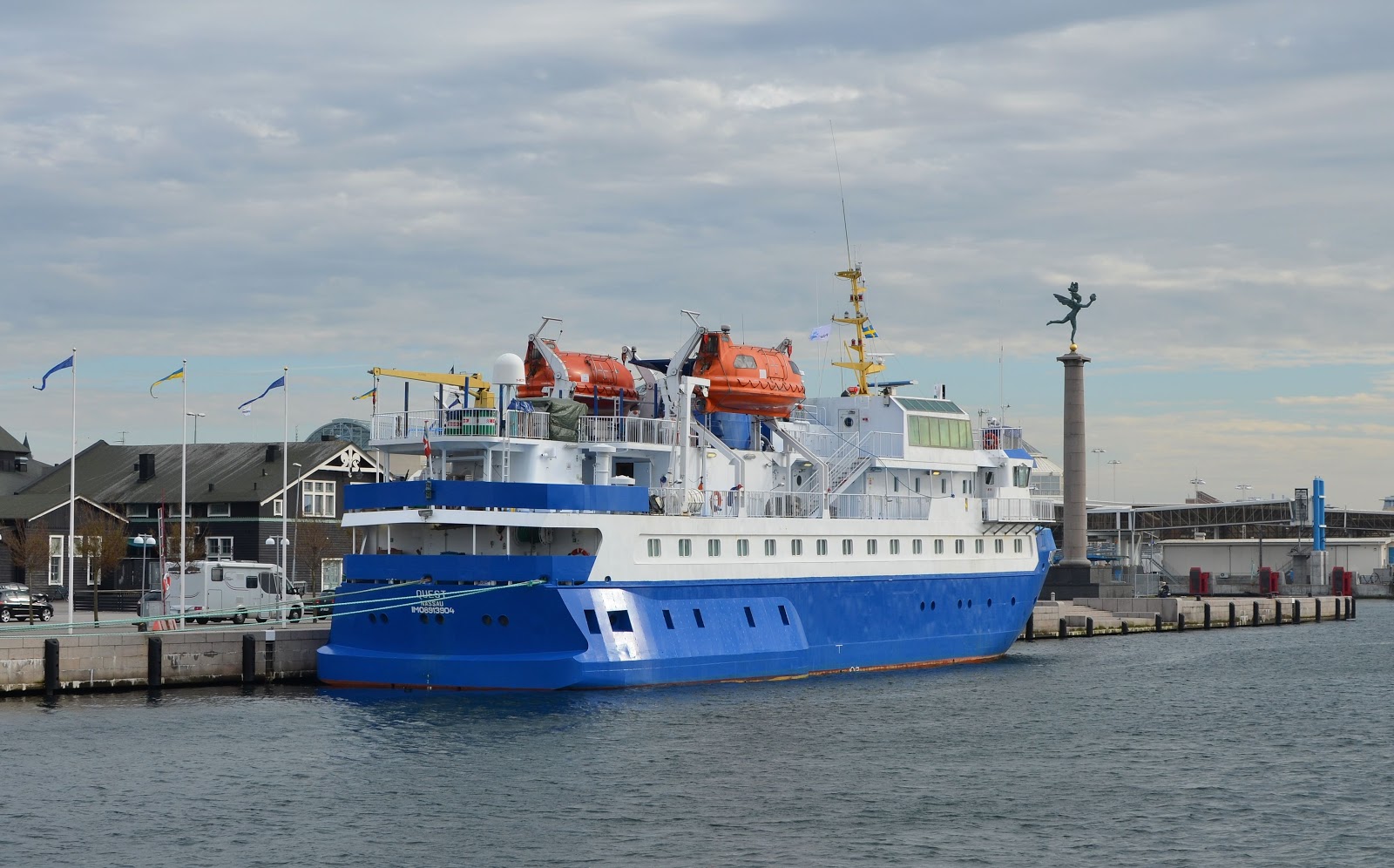 The Things I Enjoy: The cruise ship MS Quest in Helsingborg
