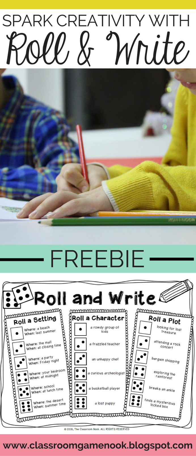 The Classroom Game Nook: One Quick Way to Spark Creativity in Your ...