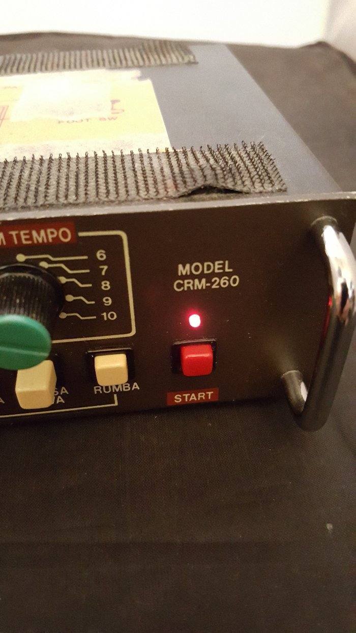 MATRIXSYNTH: Vintage Super Sound Drummer Drum Machine (Cort) CRM-260 ...