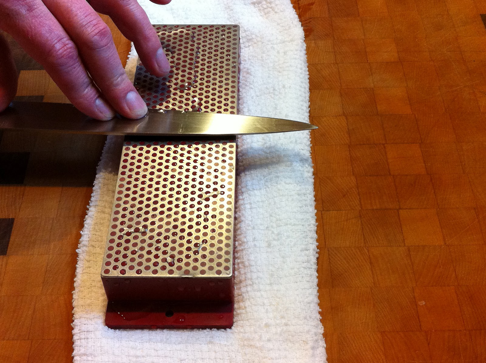 Taste Like Chicken - What's Mike Cooking?: Knife Sharpening