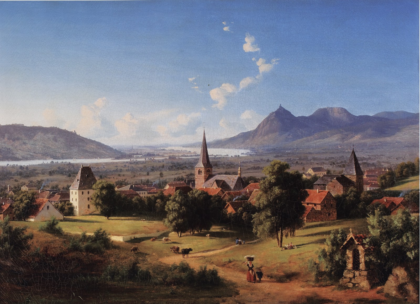 Weinkultur Rheinbreitbach: Blicke ins Tal hinab