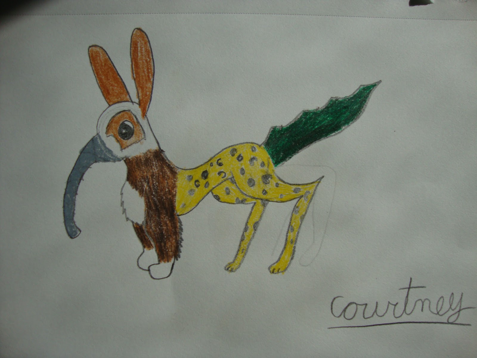 Courtney's Art Blog: Mixing Animals
