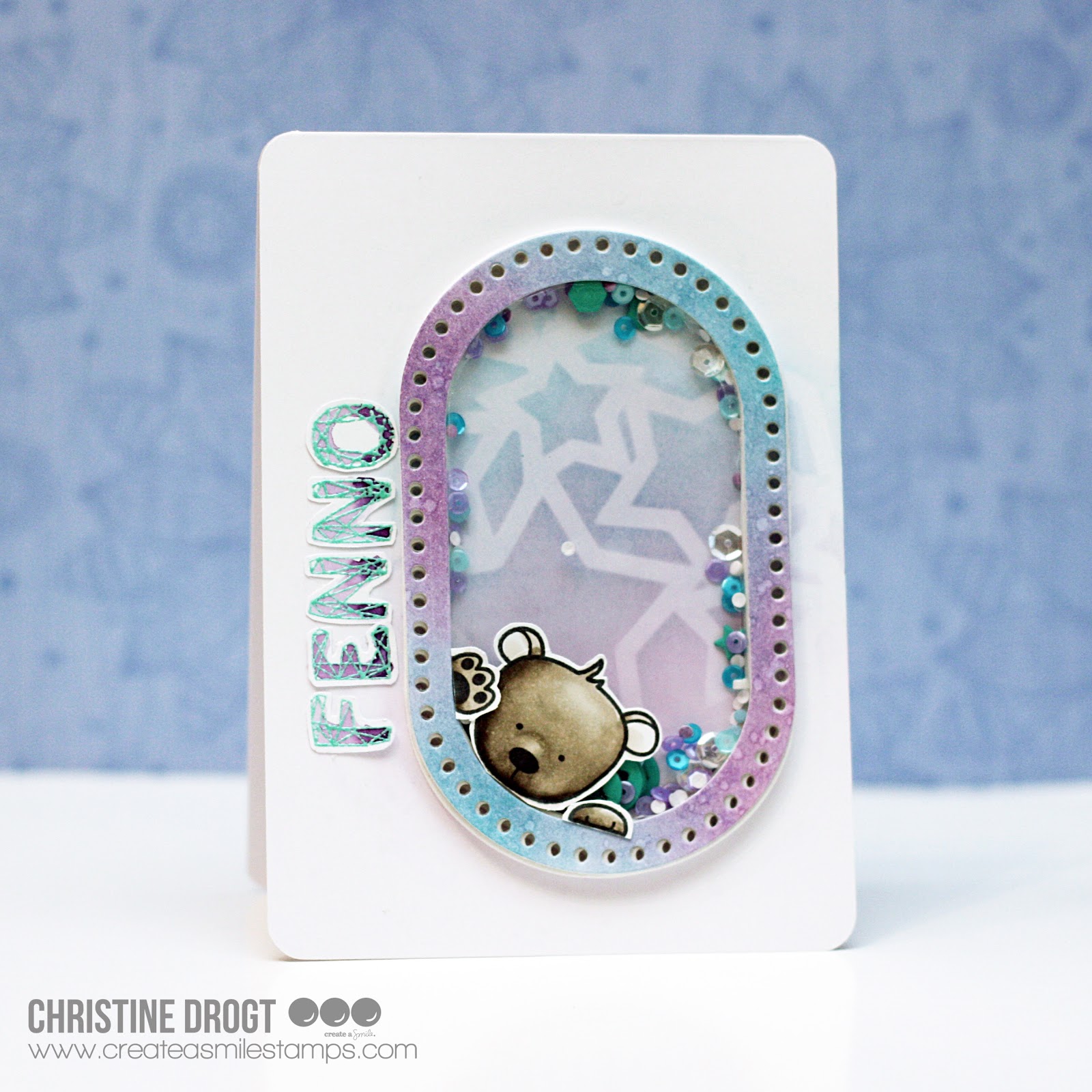 Create a smile: Video: Baby Shaker Card