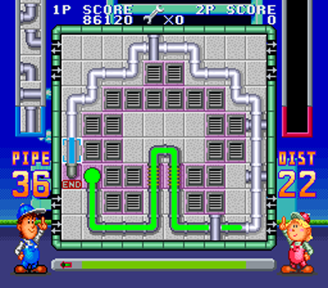 [AÇÃO GAMES 020] PIPE DREAM (SNES, 1992) [#296]