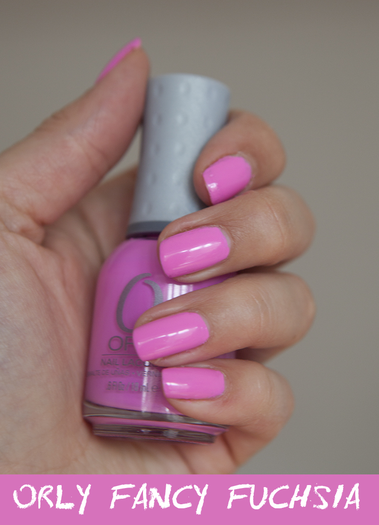 Nails of the Day - Orly Fancy Fuchsia | Super Gorgeous