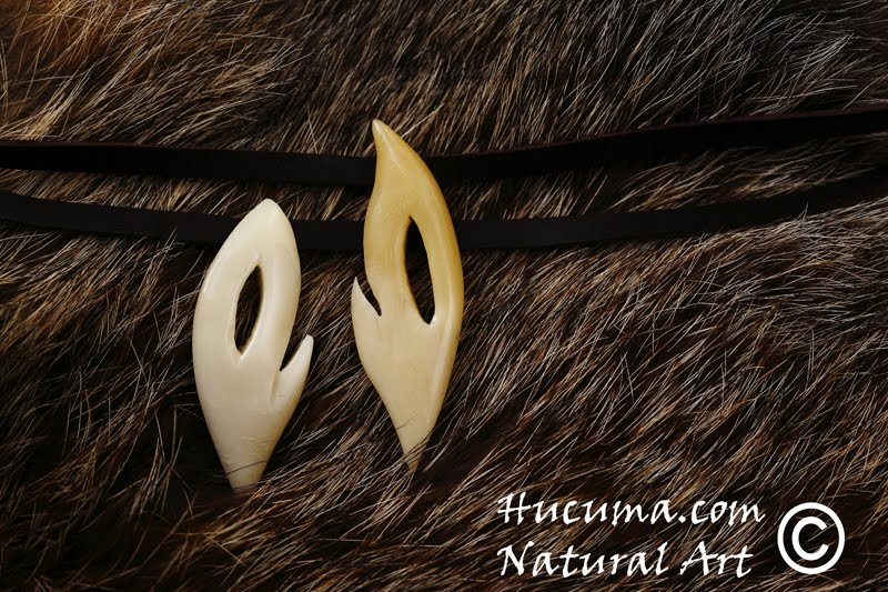 HUCUMA. artesanía en hueso y de diseño.: Arpones Prehistoricos( Azilienses)