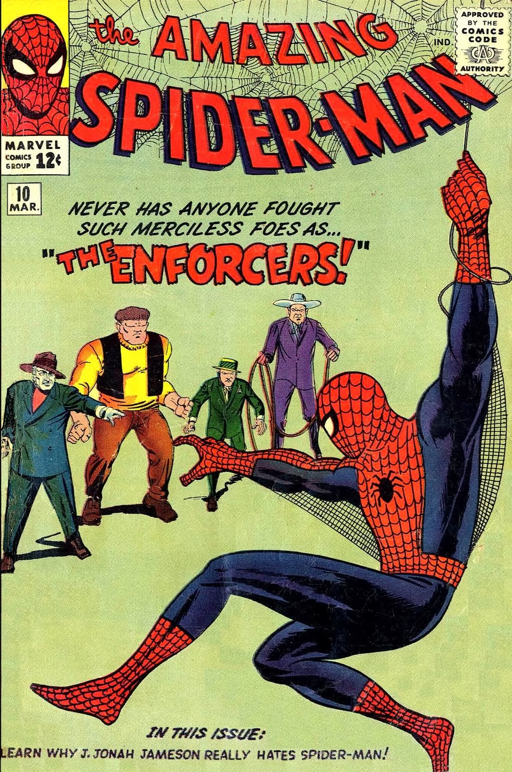 Fine Vintage Reviews: Spider Monday - Amazing Spider-Man #10