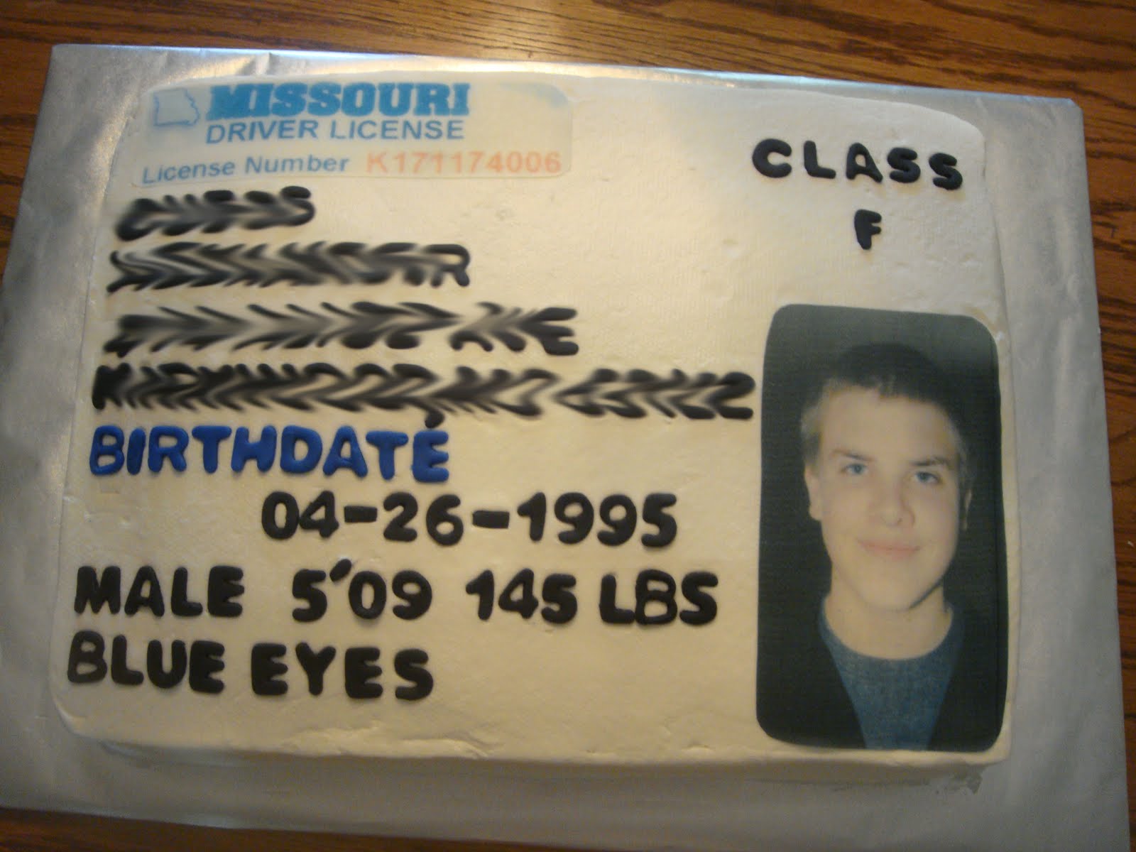 Cakes By LAM Designs: 16th Birthday - License Cake