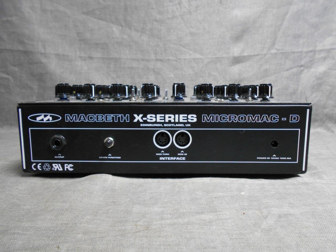 MATRIXSYNTH: MacBeth Studio Systems Micromac-D Analog Synthesizer