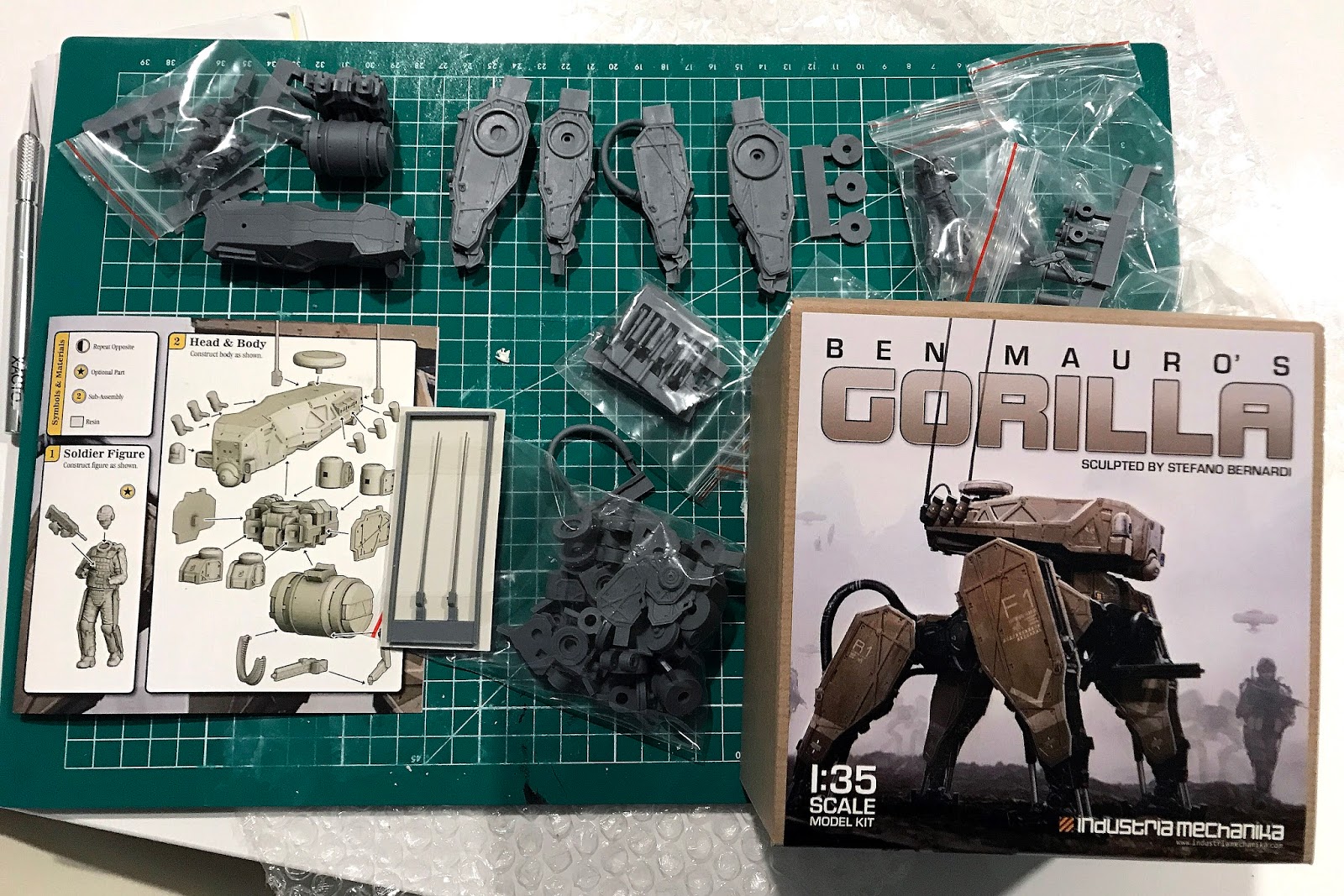PERPETUAL MOTION: Gorilla Tank Model Kit