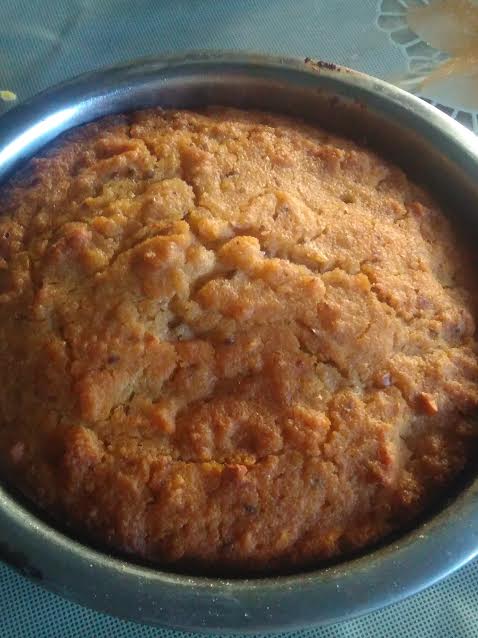 Suji Cake in Cooker: Eggless Semolina Cake Recipe