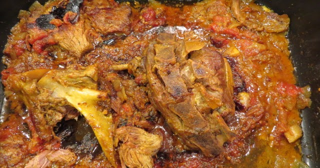 Curried Lamb Neck Meat