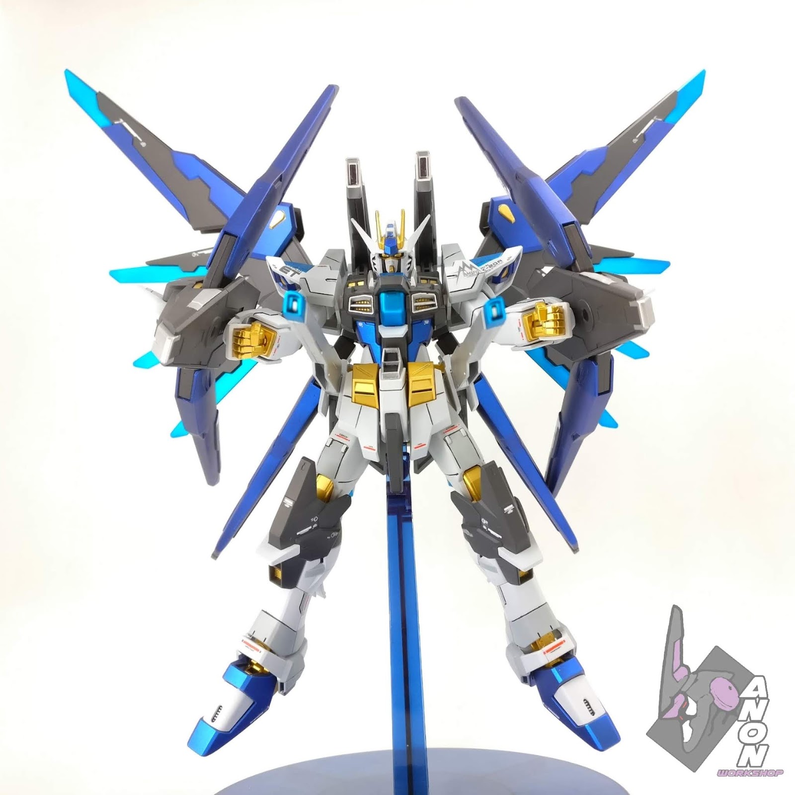 Custom Build: HGBF 1/144 Amazing Strike Freedom Gundam β