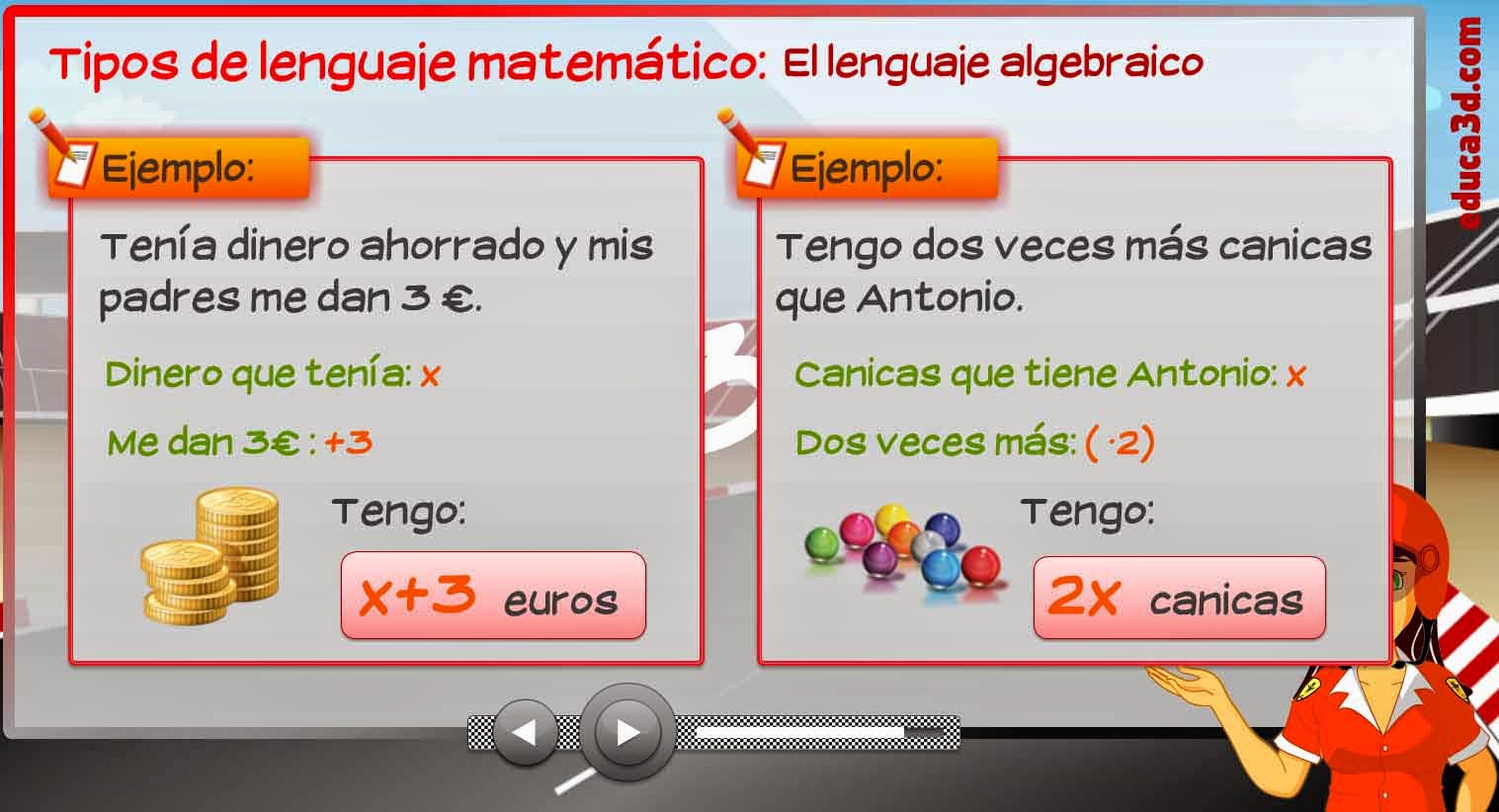EXPRESIONES ALGEBRAICAS: Aplicación interactiva de matemáticas en HTML5 ...