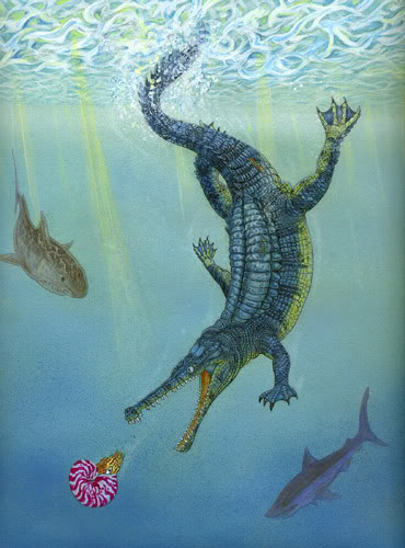 Escenarios prehistóricos: Guarinisuchus