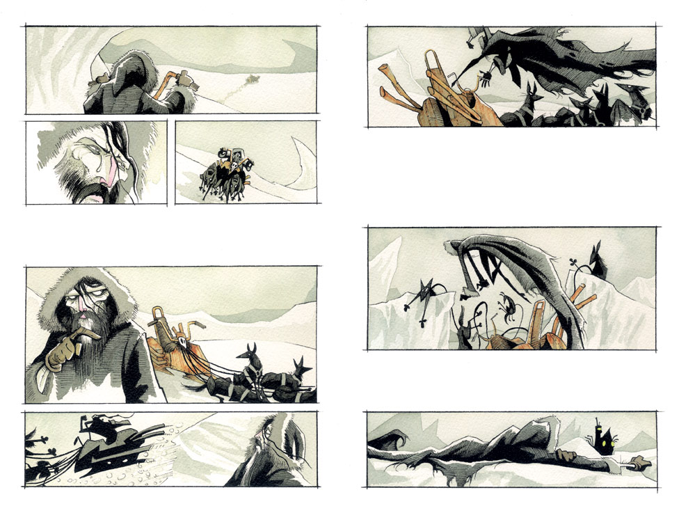 Cómic: Reseña de "Frankenstein de Gris Grimly's" [Norma Editorial].