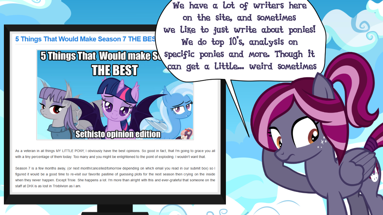 Equestria Daily - MLP Stuff!: Welcome To Equestria Daily - How To Use ...