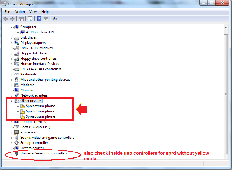 Driver Spreadtrum All In One