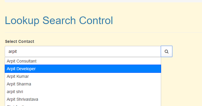 Arpit's Dynamics 365 Blog: Auto-Complete for Lookup Controls in CRM Portal