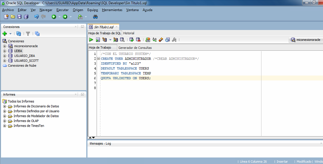REF CURSOR EN ORACLE PL/SQL