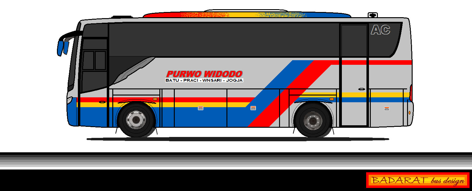 Sahabat Belajar : ART - Desain Livery Bus 2D