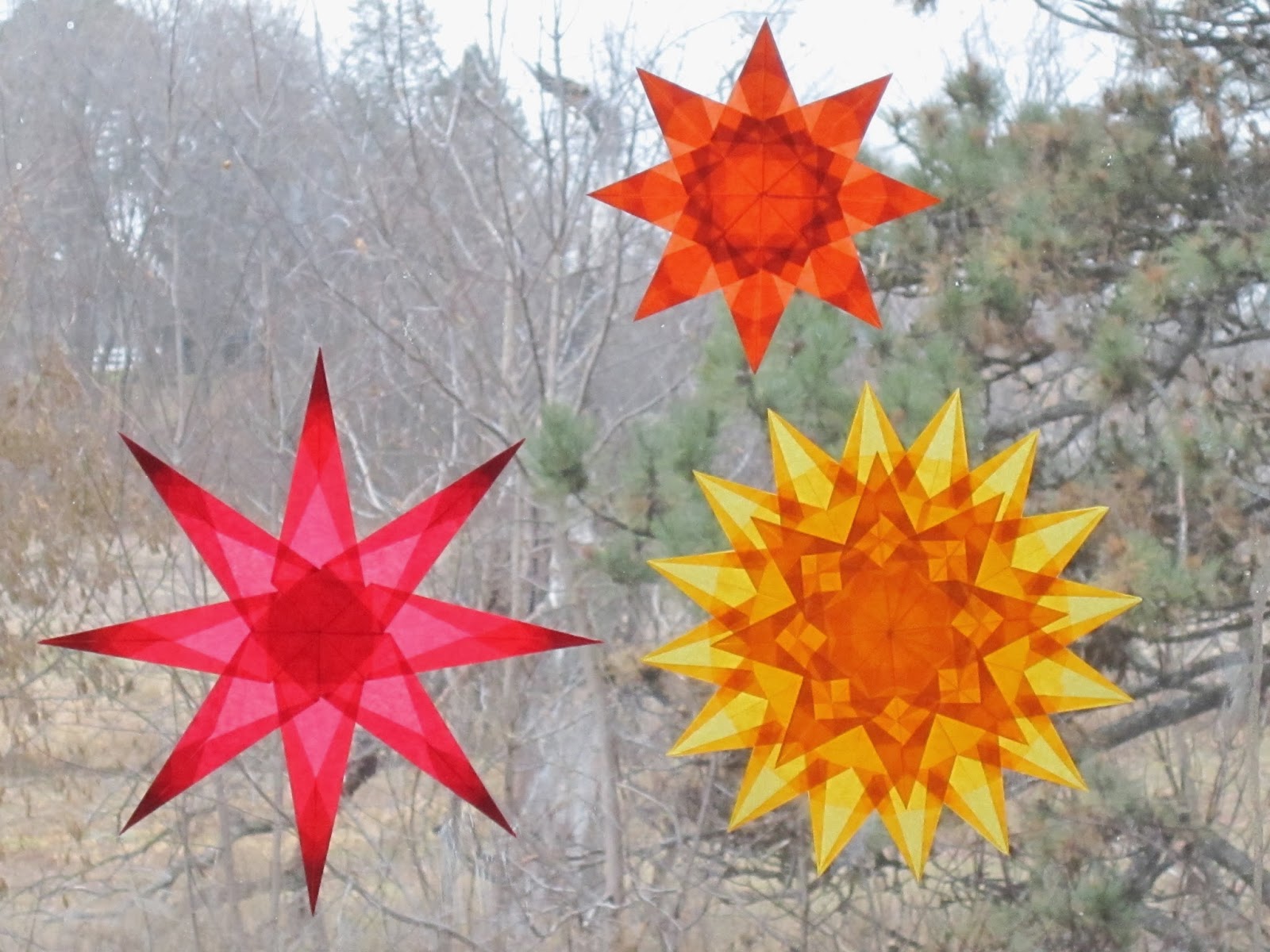 Harvest Moon by Hand: Waldorf Window Stars - Art Every Day Month - Days ...