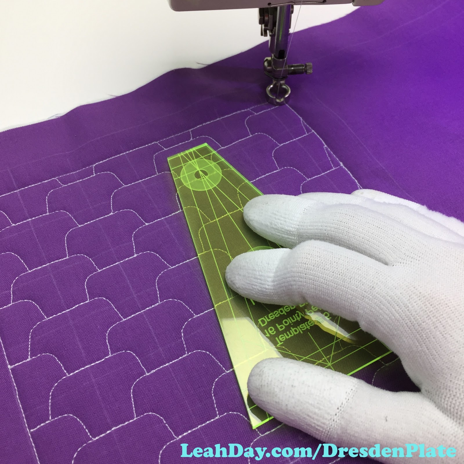 Quilting Basics 13: Ruler Foot Quilting for Beginners | Free Motion ...